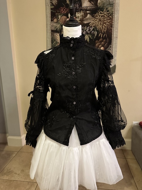 Triple Fortune Blouse size L - Tops - Lace Market: Lolita Fashion Sales