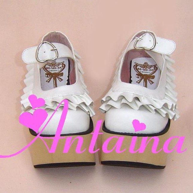 Antaina Model 108 Rocking Horse Shoes [White/38] - Shoes - Lace Market ...