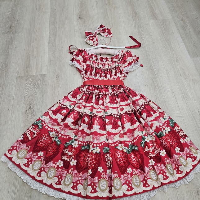 Melty Berry Princess Set - One Piece - Lace Market: Lolita Fashion Sales
