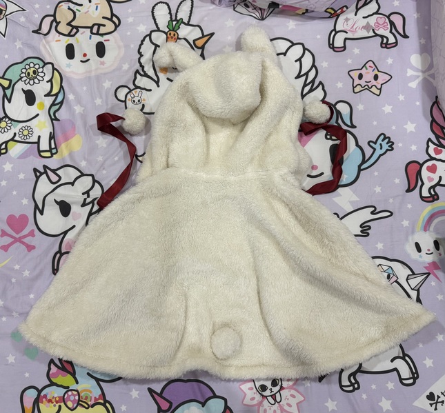BTSSB x Disney Red & Black Alice Cape Alice In Wonderland Collab Bunny ...