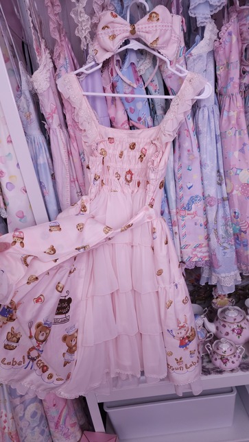 Teddy Bear Baker Bustle JSK and HB in Pink! - Jumperskirt - Lace Market ...