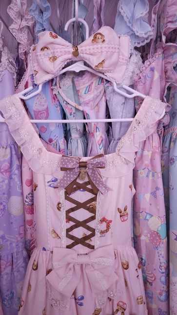 Teddy Bear Baker Bustle JSK and HB in Pink! - Jumperskirt - Lace Market ...