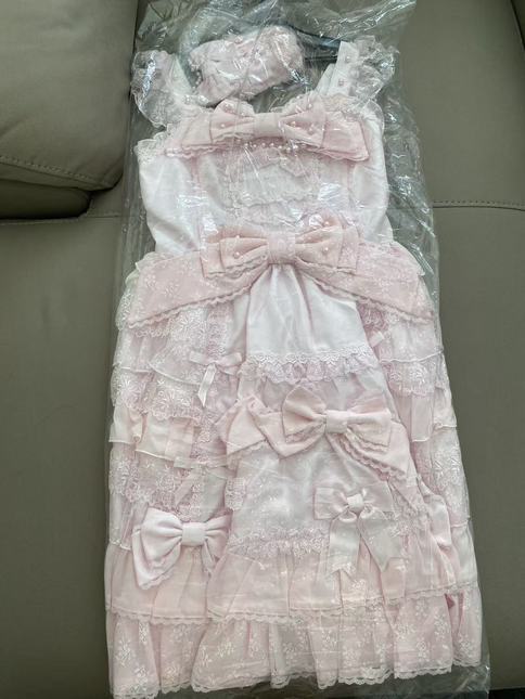 (NWT) Angelic Pretty Princess in Love JSK Set (2024) PINK - Jumperskirt ...