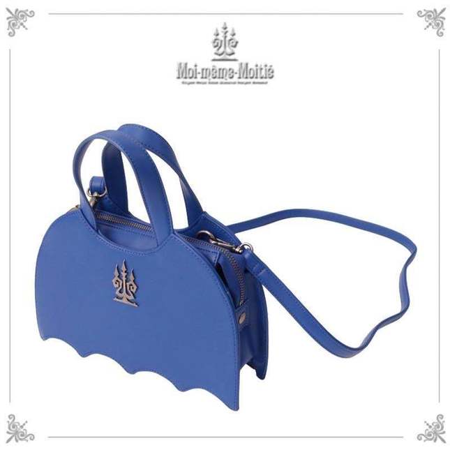 MmM 2way Bat Bag synthetic leather blue w bonus Bat shoe clips - Bags ...