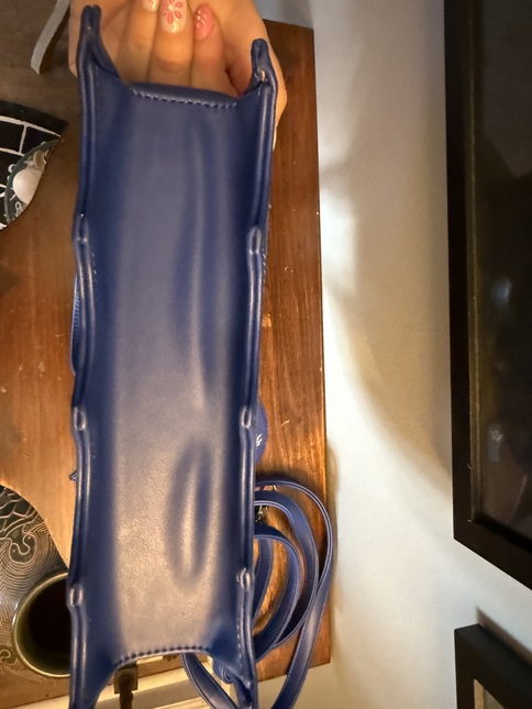 MmM 2way Bat Bag synthetic leather blue w bonus Bat shoe clips - Bags ...