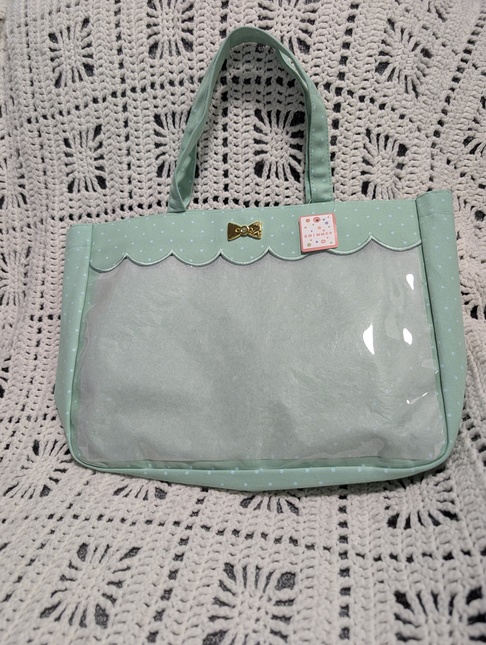 SWIMMER canvas tote itabag green/mint - Bags and Purses - Lace Market ...