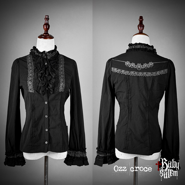 Ozz croce blouse - Tops - Lace Market: Lolita Fashion Sales