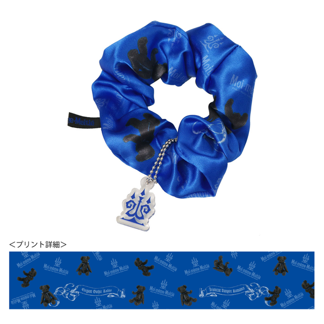 Moitié Bear Blue Chou Chou (Candelabra Charm) - Hair Accessories - Lace Market: Lolita Fashion Sales