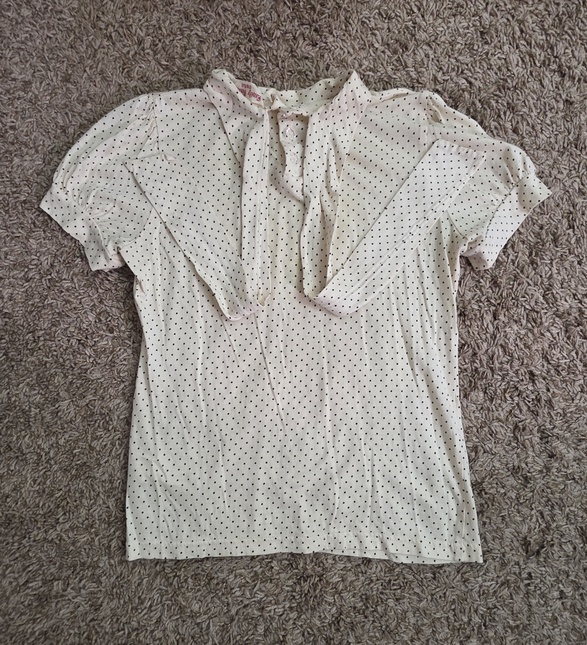 Emily Temple Cute Cream Poka Dot Cutsew (Leaving Lolita) - Cutsews ...