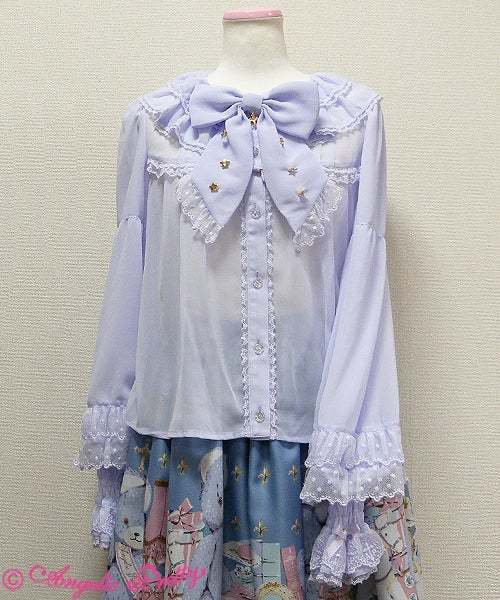 AP milky cross blouse - Blouses - Lace Market: Lolita Fashion Sales