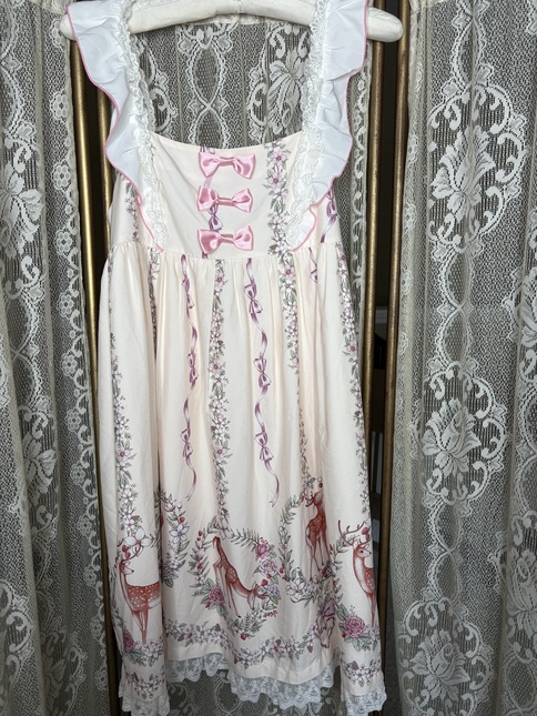 To Alice Deer JSK Size L - Dresses - Lace Market: Lolita Fashion Sales