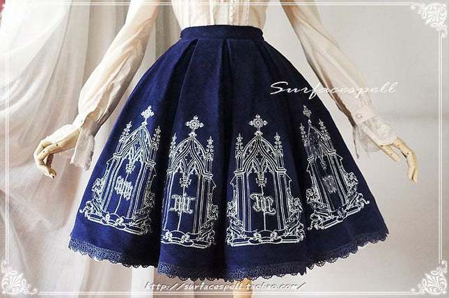Surface Spell Pantheon of Elements Wool Skirt - Skirts - Lace Market ...
