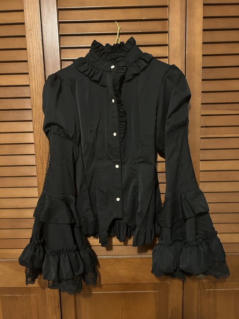 Ocelot - Gothic Bat Blouse - Tops - Lace Market: Lolita Fashion Sales