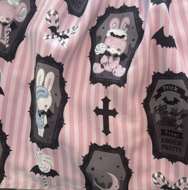 Angelic Pretty Horror Candy Shop JSK + HC Pink - Dresses - Lace Market ...