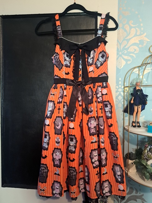 AP Horror Candy Shop jsk in orange - Jumperskirt - Lace Market: Lolita ...