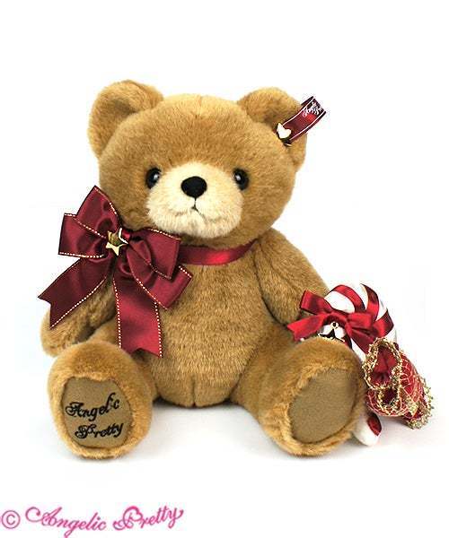 Angelic Pretty Candy Carol Bear Plush Pouch - Bags and Purses - Lace ...