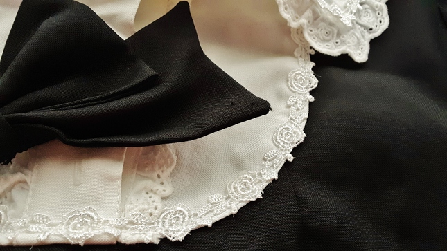 Bodyline Black and White Detachable Sleeve OP Size 2L NWOT with Flaws ...