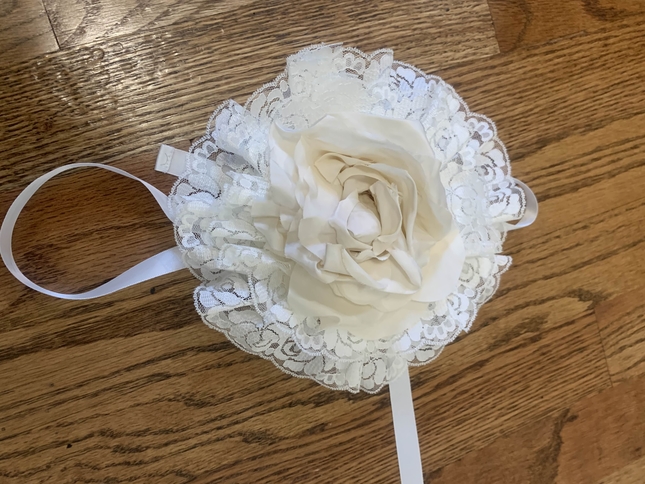 Metamorphose - Raschel Lace Round Headdress - Hair Accessories - Lace ...