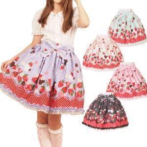 Bodyline Chocoberry Skirt - Skirts - Lace Market: Lolita Fashion Sales
