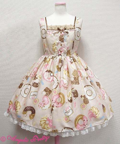 AP Baked Sweets Parade JSK + Barrette - Jumperskirt - Lace Market ...