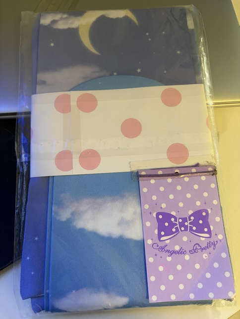 NWT Angelic Pretty Misty Sky Brilliant Color OTKs in blue - Socks and ...