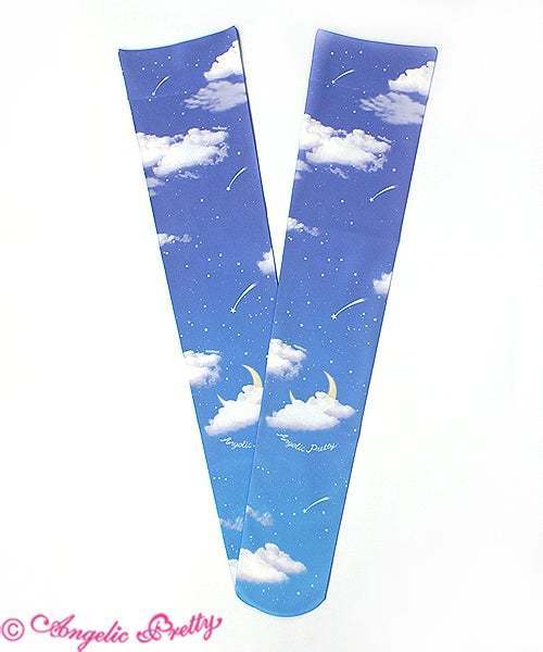 NWT Angelic Pretty Misty Sky Brilliant Color OTKs in blue - Socks and ...