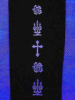 MMM Logo Cross Rose Knee High Socks 2005 - Socks and Tights - Lace ...