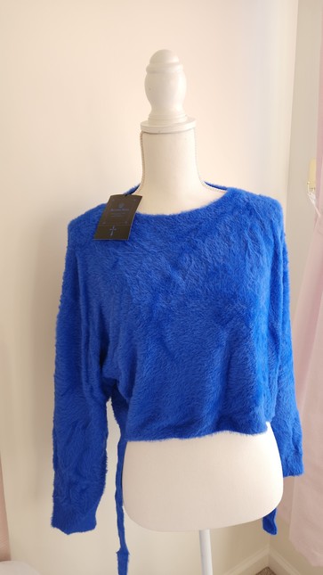 Moi Meme Moitie - Shaggy Knit with Corsage NWT - Tops - Lace Market ...