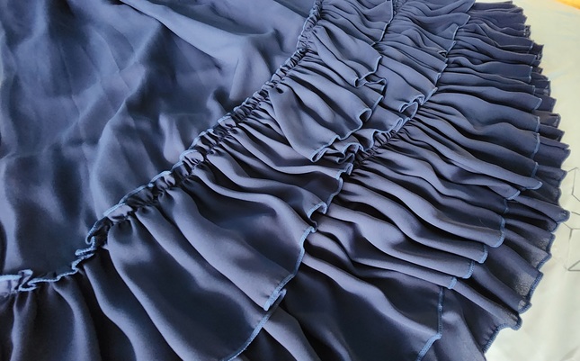 Sweet Alyssum Series Irregular Long Skirt - Skirts - Lace Market ...