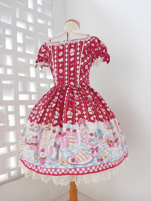 2016 Angelic Pretty - Diner Doll OP - One Piece - Lace Market: Lolita ...