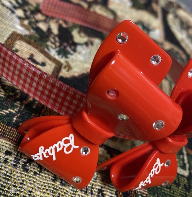 BABY, THE STARS SHINE BRIGHT Hard Ribbon Double Bow Headband red ...