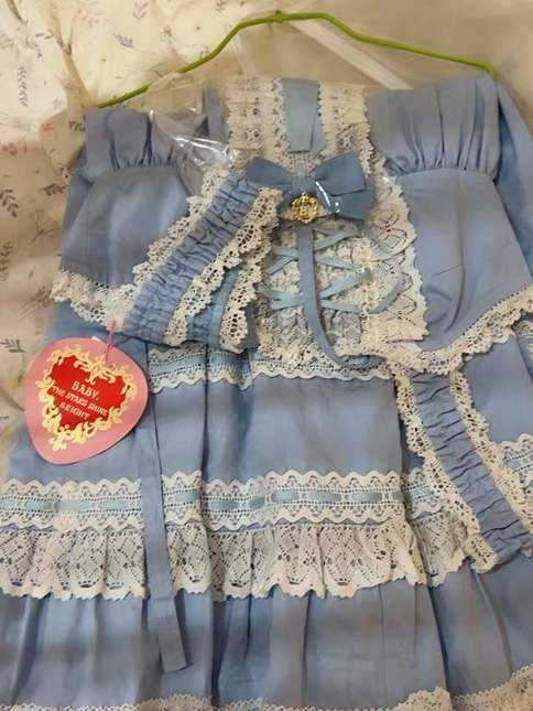 Baby, the stars shine bright : Sax Babydoll jsk - Jumperskirt - Lace ...