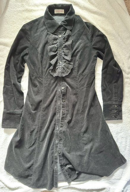 Emily Temple Cute Cotton Corduroy OP black colorway ouji - One Piece ...
