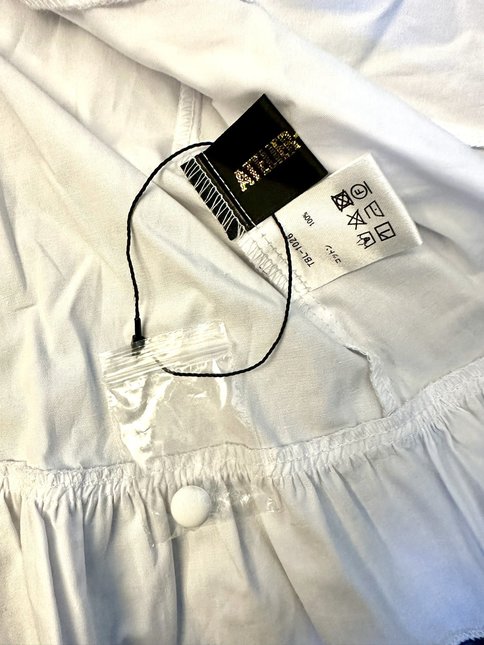 NWOT Cotton Atelier Pierrot Silent Gospel Blouse white colorway ...