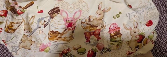 Metamorphose Sweet Rabbits Bustle JSK + KC (ISO NAVY) - Jumperskirt ...