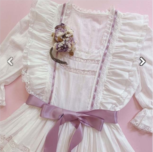 Leflacon Edwardian style cotton OP (FREE USA shipping, open to trades ...