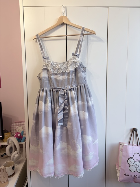 Angelic Pretty Misty Sky JSK - Jumperskirt - Lace Market: Lolita ...