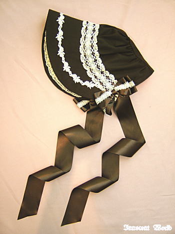 IW 2005 Classical Ribbon Bonnet [brown] - Hair Accessories - Lace ...