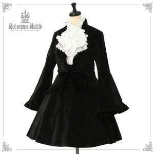 Moi Meme Moitie 2022 Velveteen Set Black (size 9) - One Piece - Lace ...
