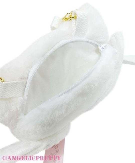 Angelic Pretty Milk Cat Face Pouch in White - Bags and Purses - Lace ...