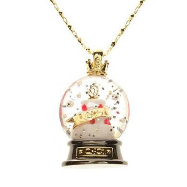 Q-Pot Strawberry Cake Snow Globe Dome Necklace - Necklaces/Choker ...