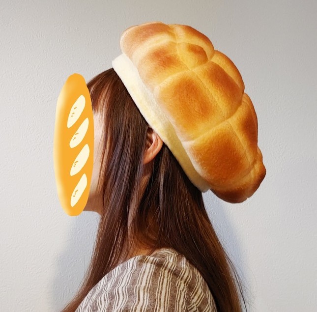 Marisan's bakery melon bread berret size l - Hair Accessories - Lace ...
