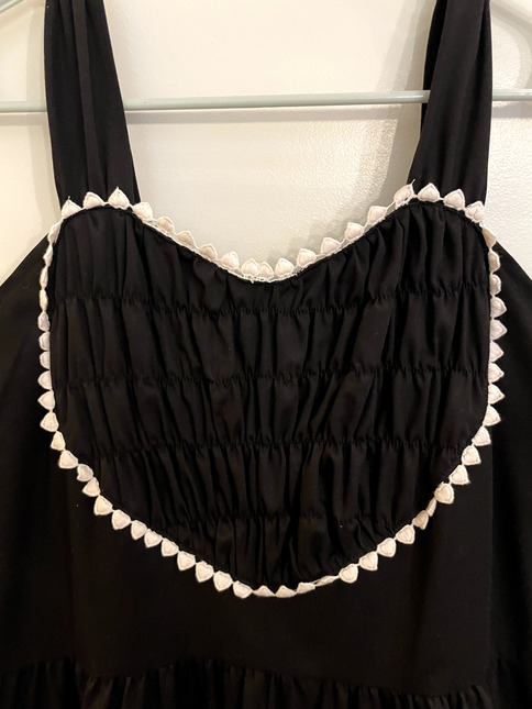 Bodyline Heartful Wish JSK Black 4L L445 (Plus Size Friendly) - Dresses ...