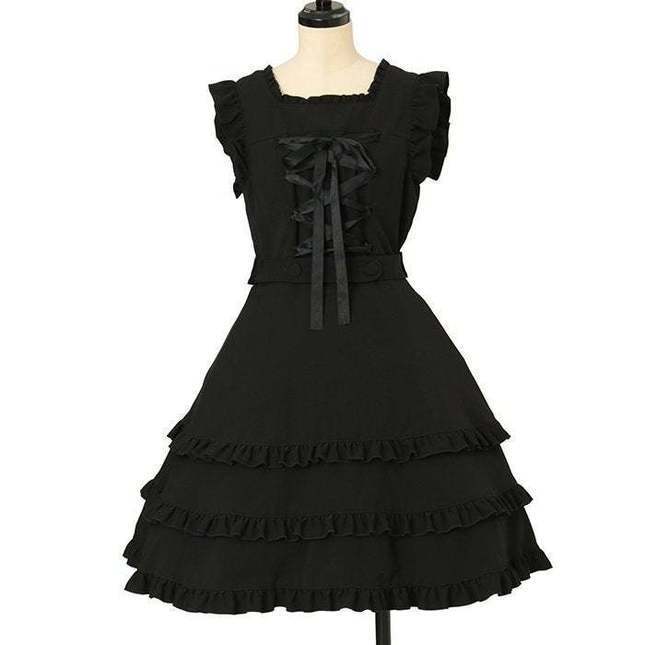 Meta Self Fabric Frill JSK (2001) - Jumperskirt - Lace Market: Lolita ...