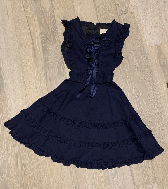 Meta Self Fabric Frill JSK (2001) - Jumperskirt - Lace Market: Lolita ...