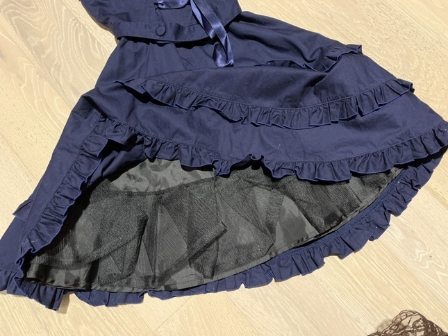 Meta Self Fabric Frill JSK (2001) - Jumperskirt - Lace Market: Lolita ...