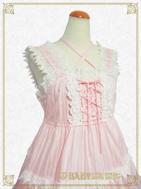 BTSSB Karami pink old school Triple Tiered JSK Set Baby the Stars Shine ...
