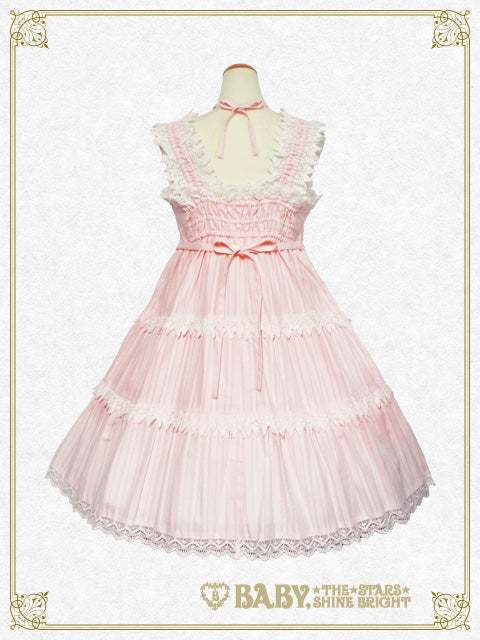 BTSSB Karami pink old school Triple Tiered JSK Set Baby the Stars Shine ...