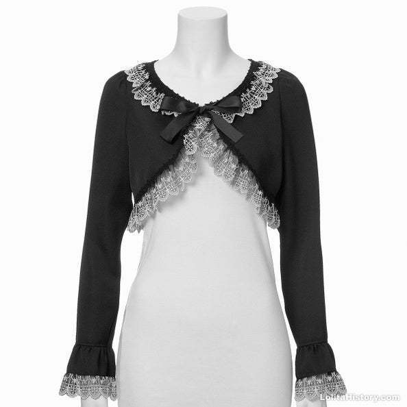 Moi meme Moitie - Cross Arch Lace Bolero - Tops - Lace Market: Lolita ...
