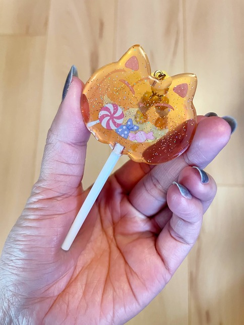 Pumpkin Cat Lollipop Necklace﻿ - Jewelry - Lace Market: Lolita Fashion ...